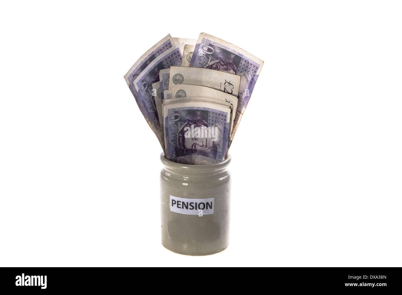 Age pension money savings Cut Out Stock Images & Pictures - Alamy