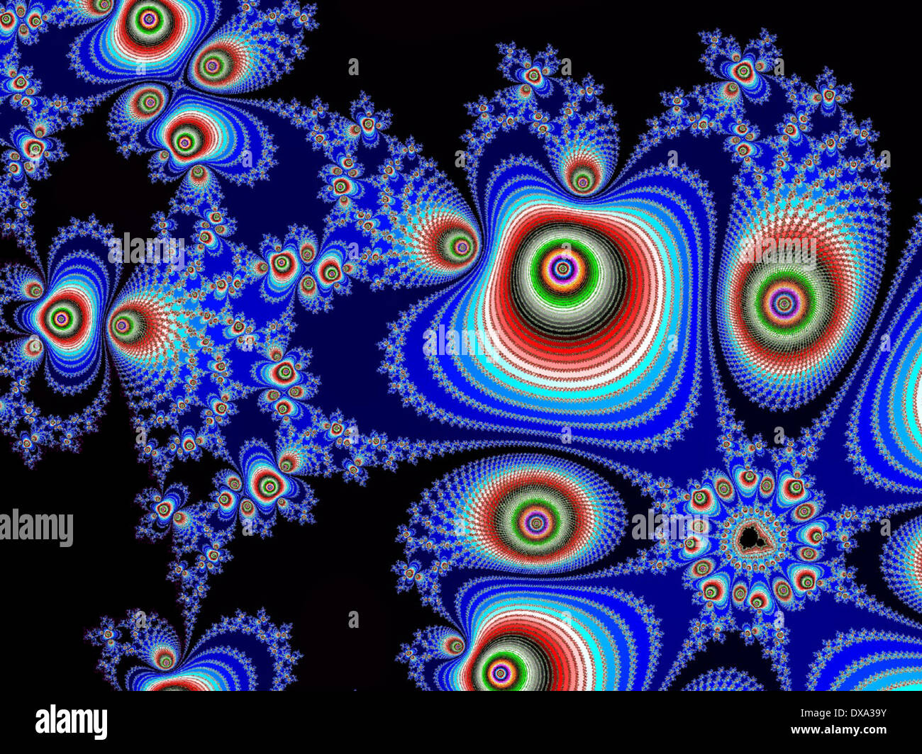 digital rendering of a fractal Stock Photo - Alamy