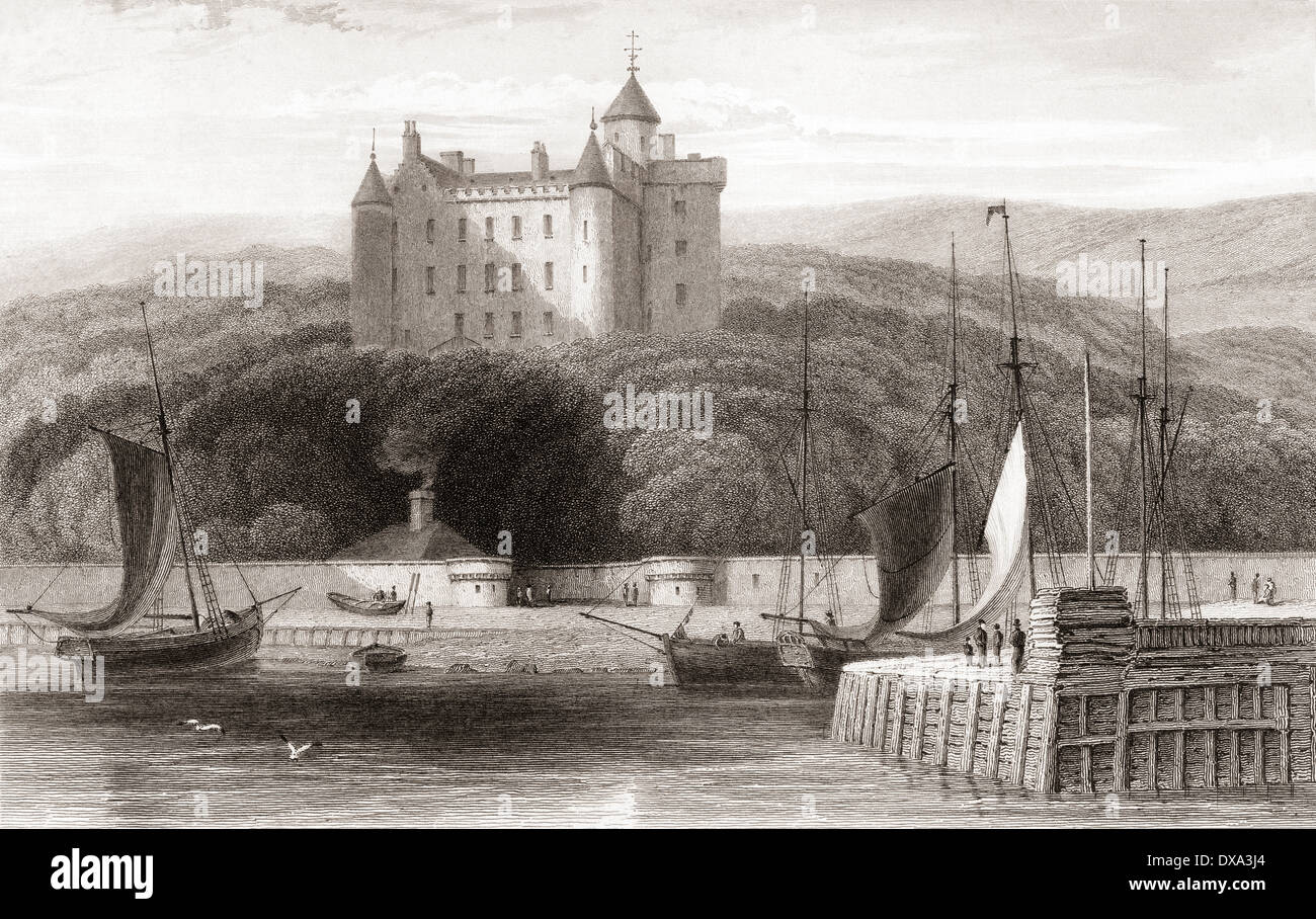 Nineteenth century castle hi-res stock photography and images - Alamy