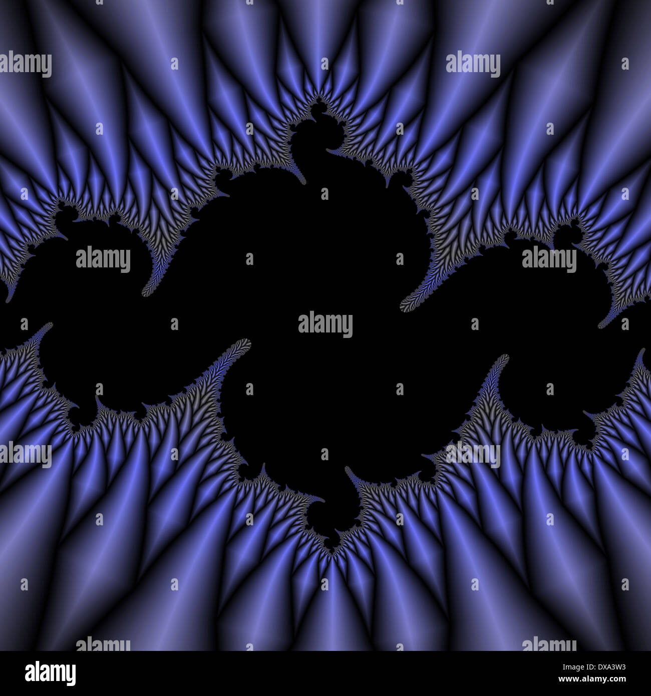 digital visualization of a fractal Stock Photo - Alamy