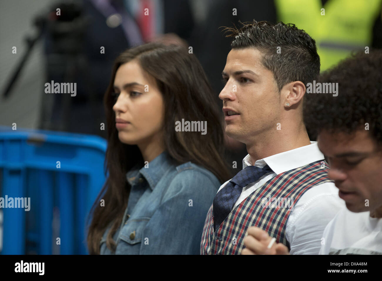 Cristiano ronaldo girlfriend irina shayk hi-res stock photography and ...
