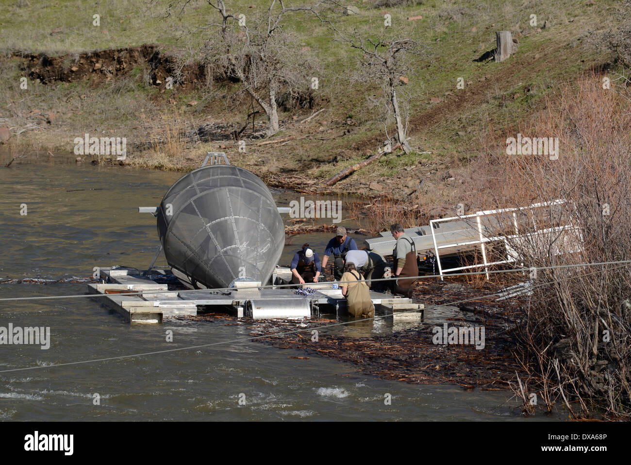 Rotary screw trap hi-res stock photography and images - Alamy