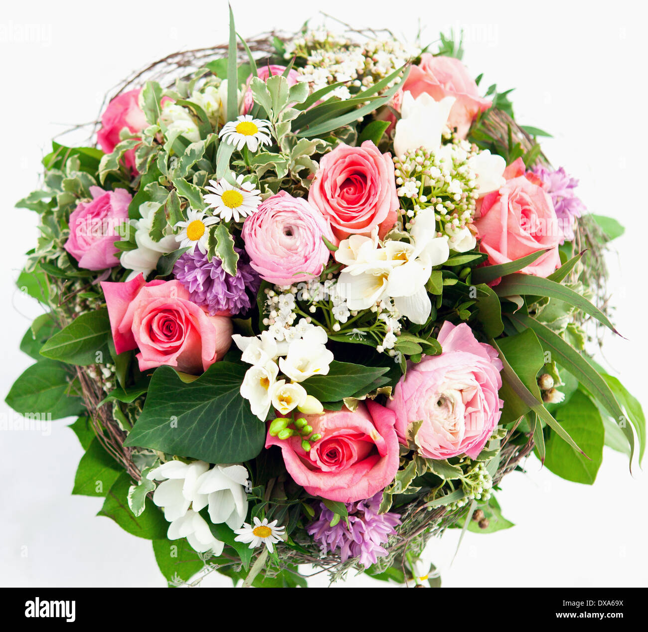 Colorful spring flowers Stock Photo - Alamy