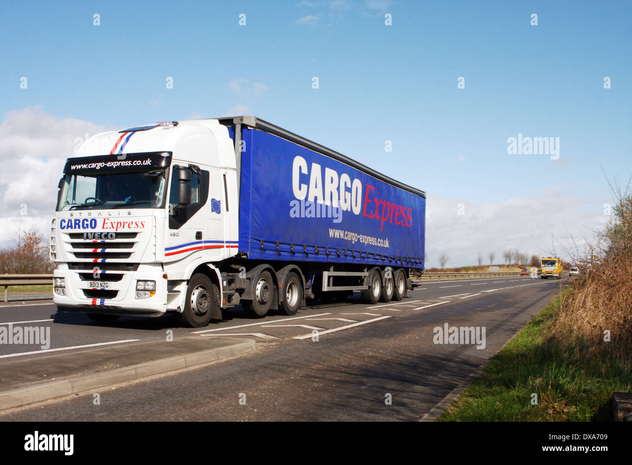 Cargo truck fleet hi-res stock photography and images - Alamy