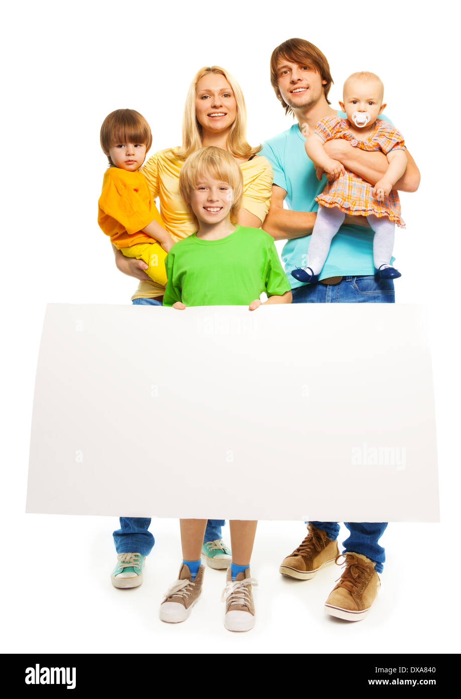 Blank family hi-res stock photography and images - Alamy