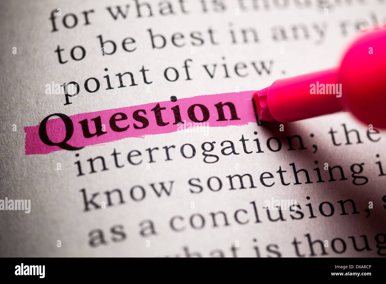 Definition Of Question In Oxford Dictionary at John Richard blog