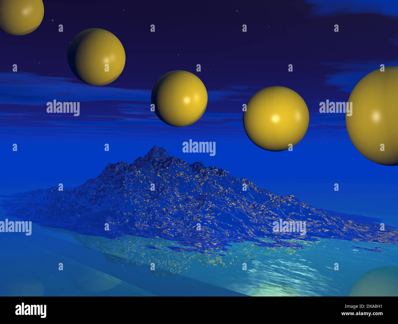 Color spheres hi-res stock photography and images - Alamy