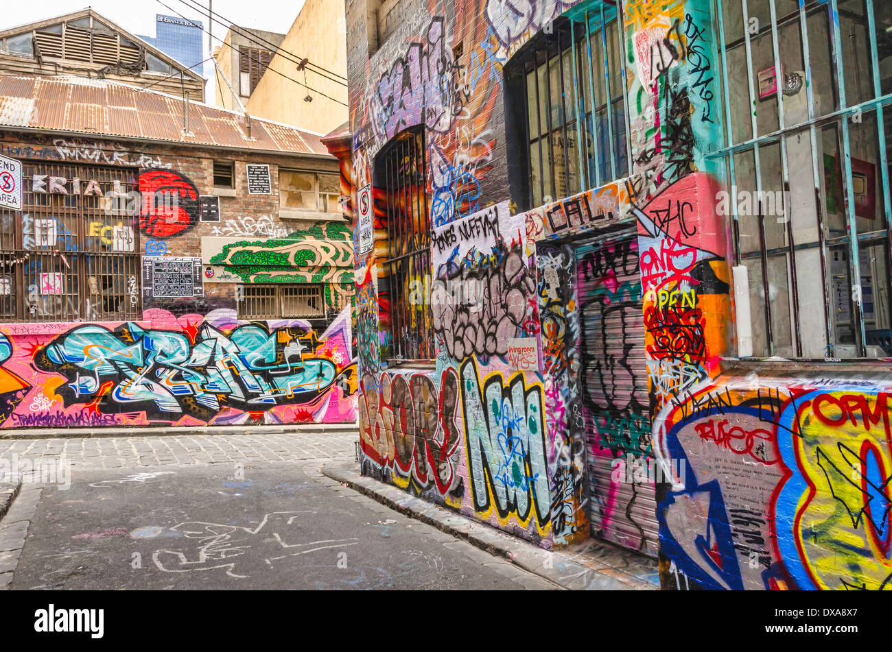Graffiti Art in Melbourne, Australia Stock Photo - Alamy
