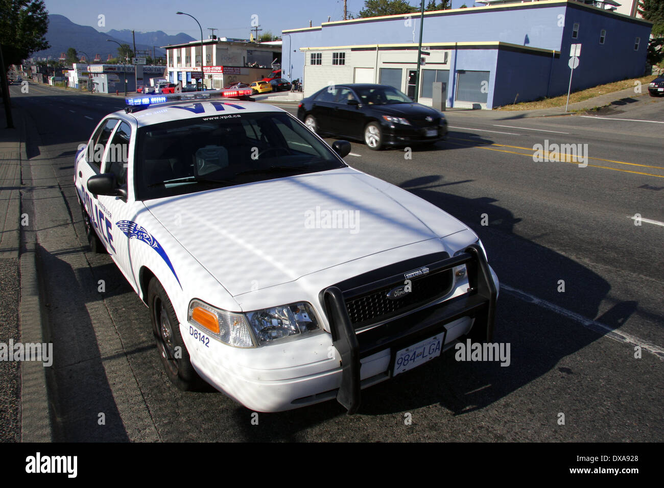 A Vancouver Police Department car, Vancouver, British Columbia, Canada ...