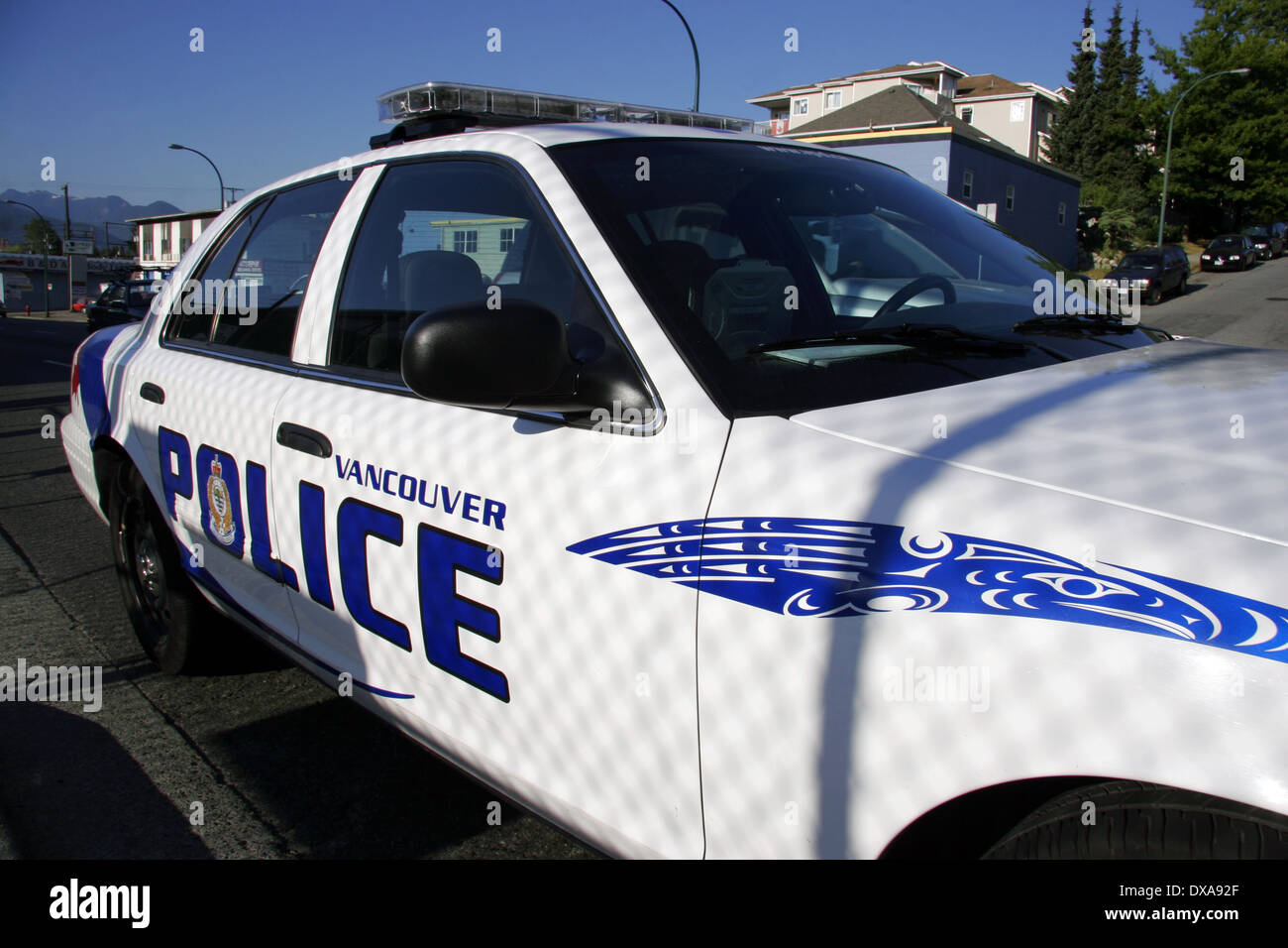 A Vancouver Police Department car, Vancouver, British Columbia, Canada ...