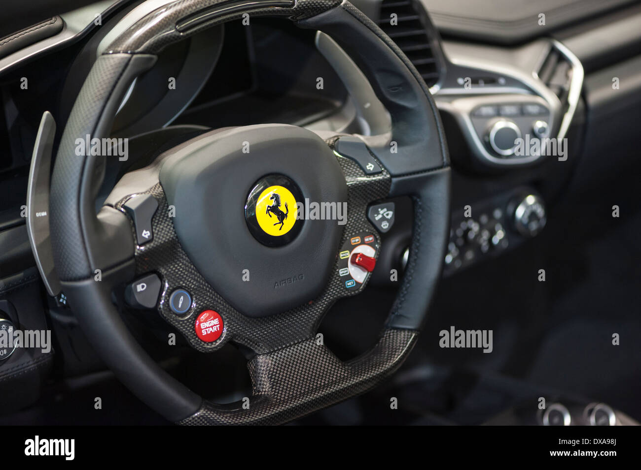 Ferrari cockpit hi-res stock photography and images - Alamy