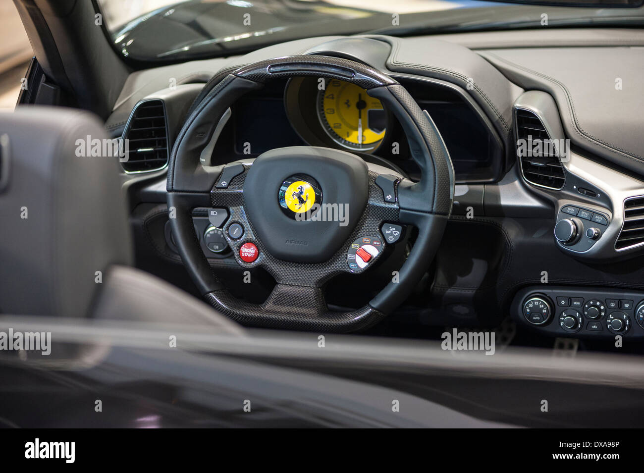 Ferrari cockpit hi-res stock photography and images - Alamy