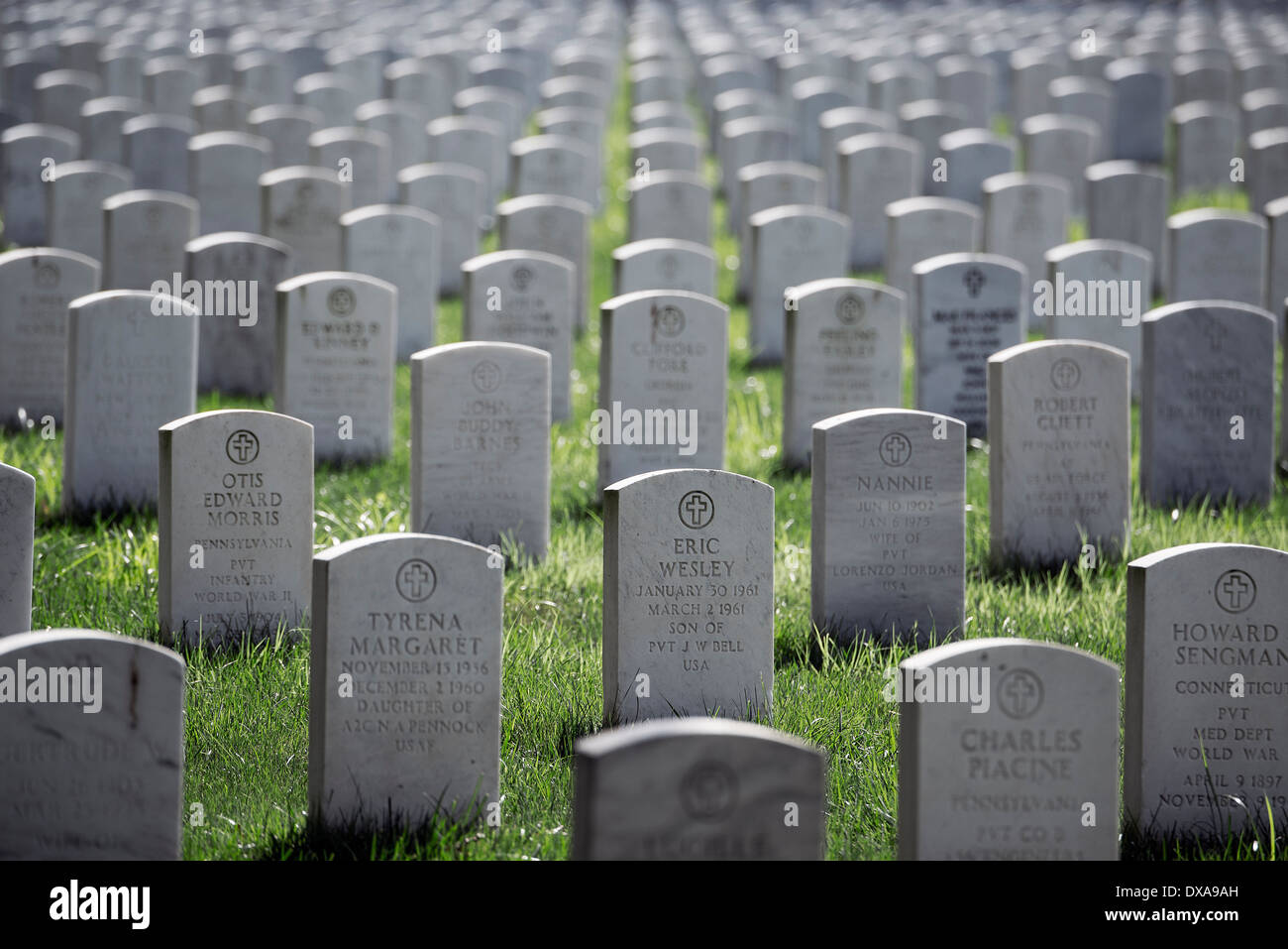 Beverly National Cemetery, Beverly, New Jersey, USA Stock Photo - Alamy