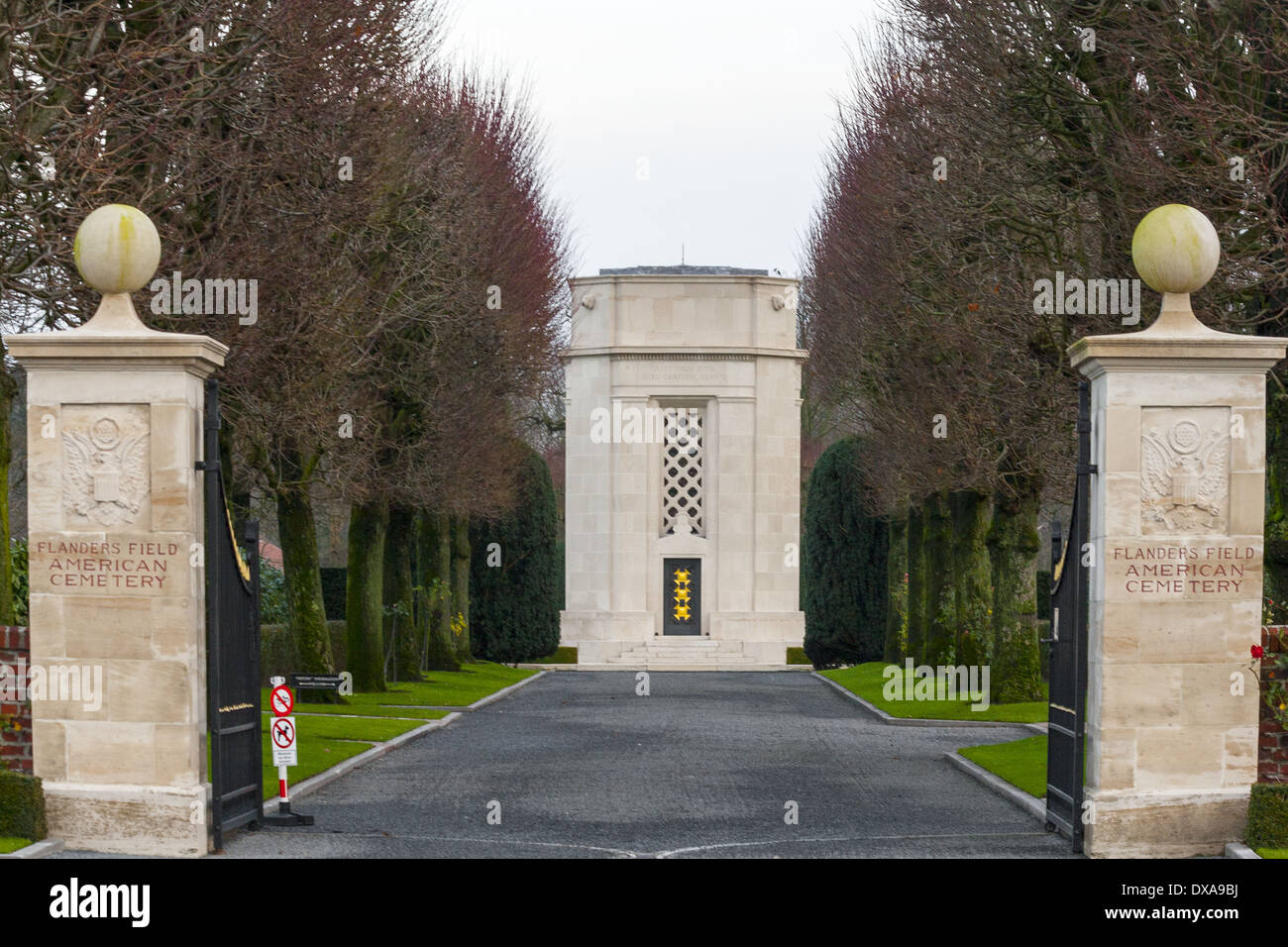 Flanders field american cemetery hi-res stock photography and images ...