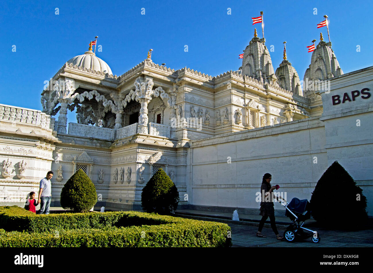 Neasden temple hi-res stock photography and images - Alamy