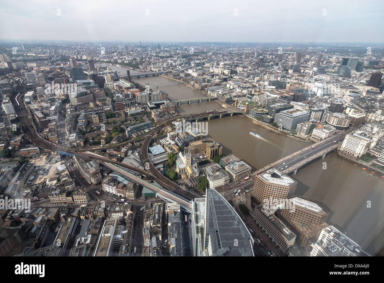 birdseye-view of London, taken from the visitors' platform on the 72nd ...