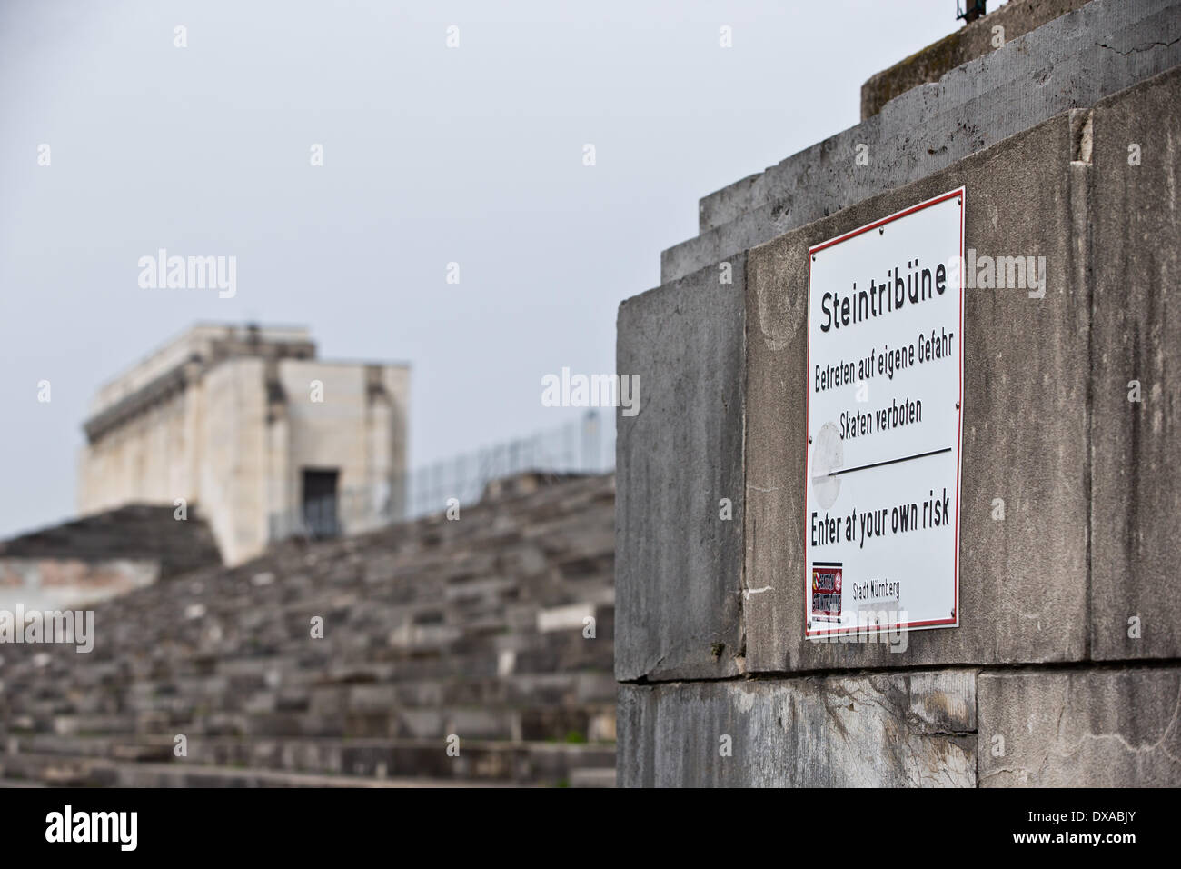 Nuremberg, Germany. 18th Mar, 2014. The zeppelin grandstand at the old ...