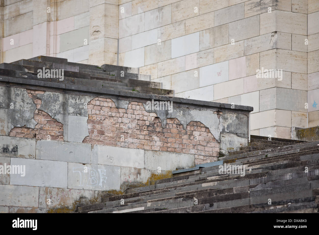 Nuremberg, Germany. 18th Mar, 2014. The zeppelin grandstand at the old ...