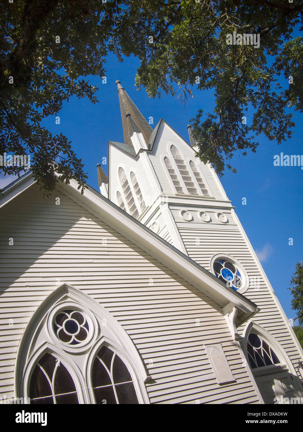 Christian church built in 1888 in Grand Cane, Louisiana, is now ...