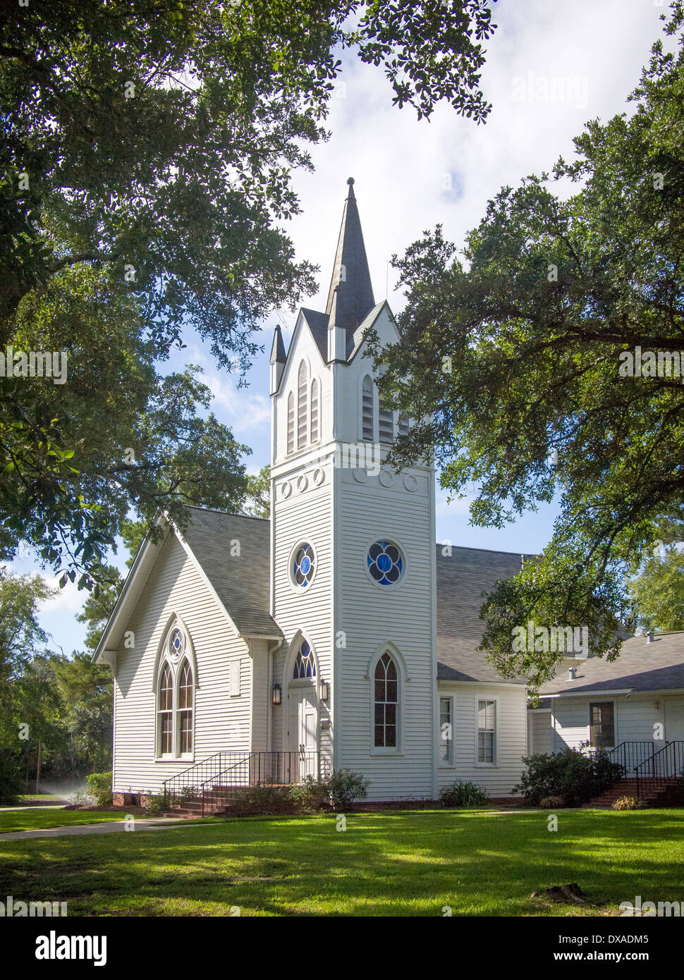 Christian church built in Grand Cane, Louisiana in 1888 is protected by ...
