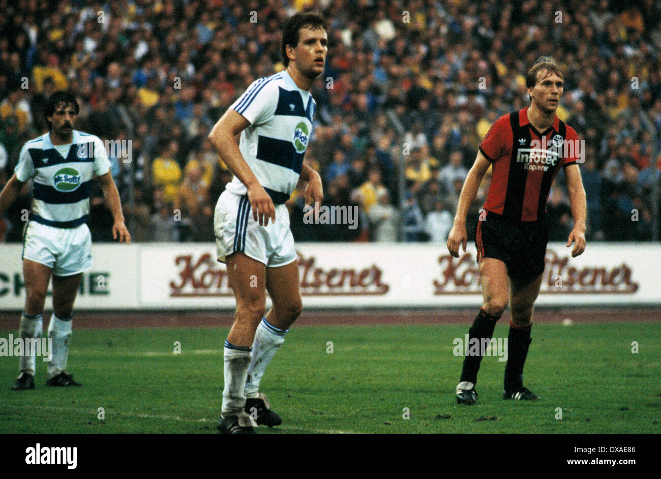 football, 1. Bundesliga, 2. Bundesliga, 1983/1984, relegation match to ...