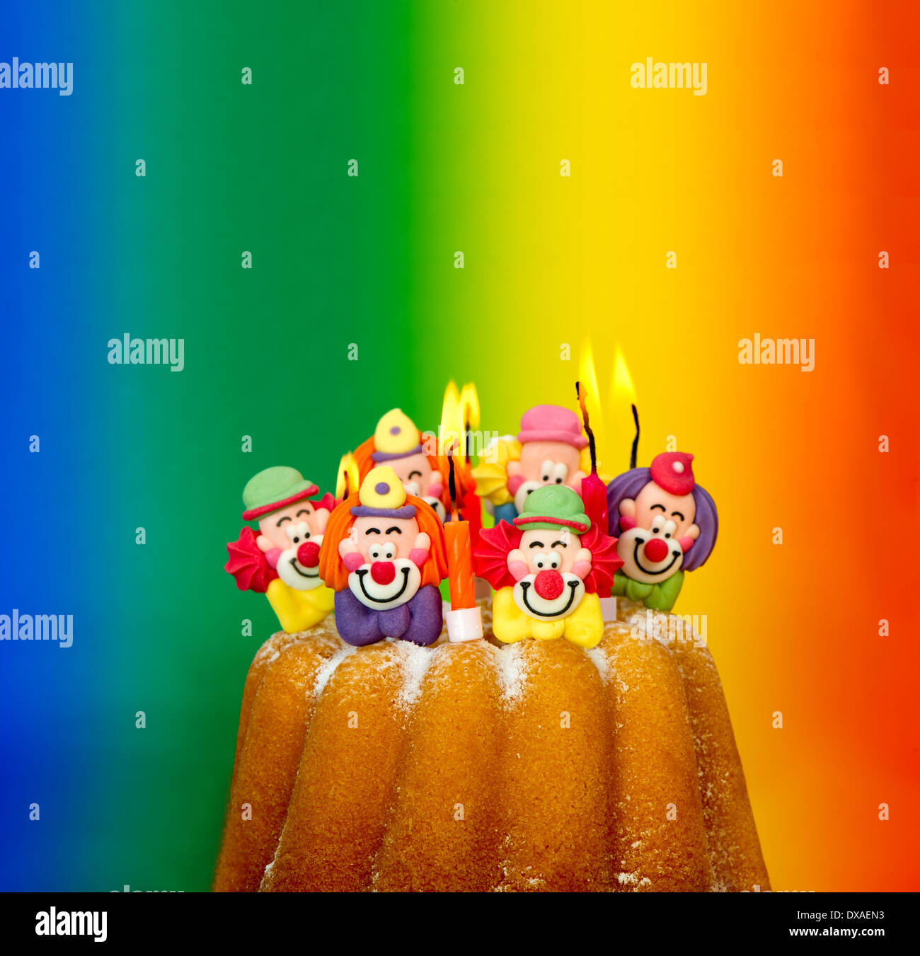 Birthday cake candles hi-res stock photography and images - Alamy