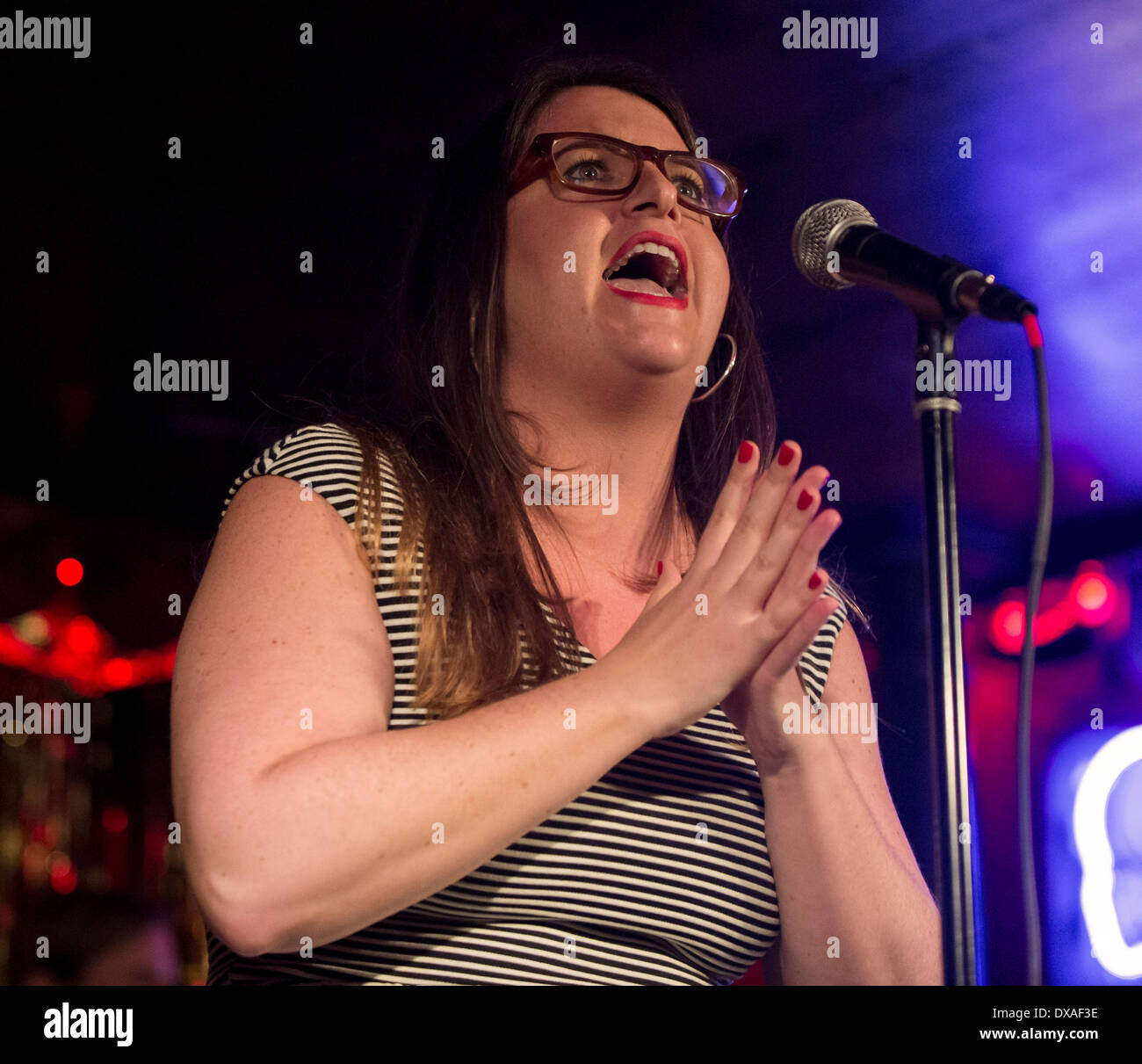 Austin, Texas, USA. 20th Mar, 2014. MEGAN FALLEY of Brooklyn, New York ...