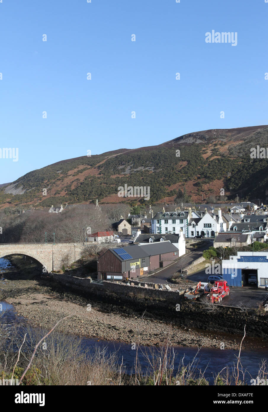 Helmsdale village hi-res stock photography and images - Alamy