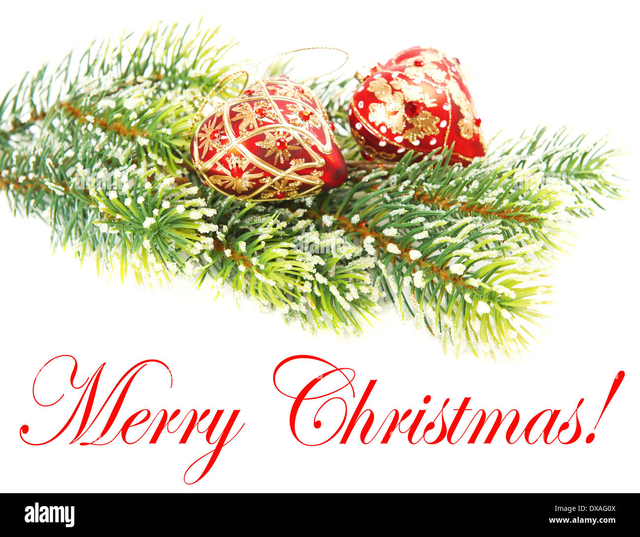 Merry bright card Cut Out Stock Images & Pictures - Alamy