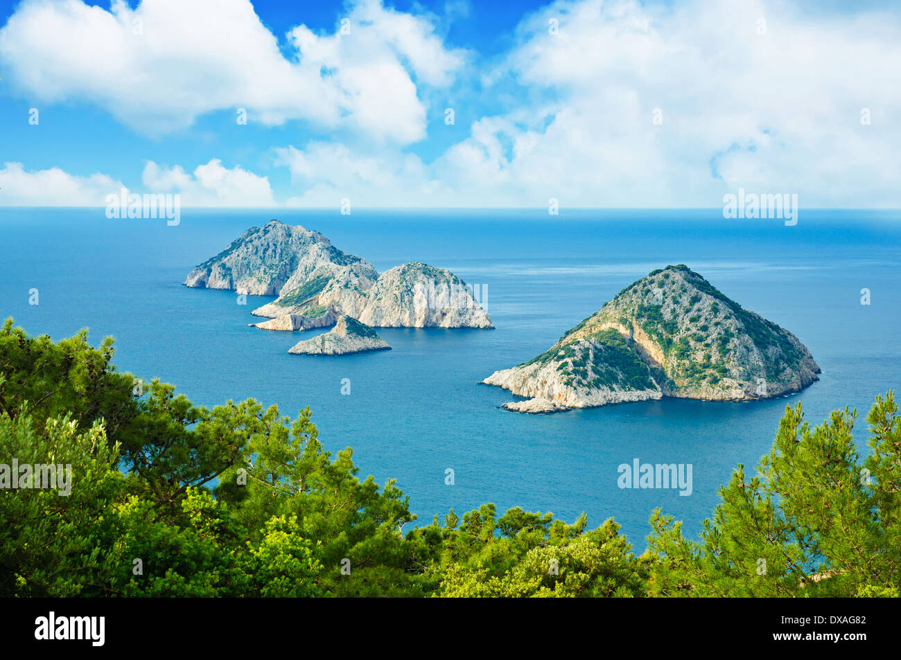 Turkey sea landscape Stock Photo - Alamy