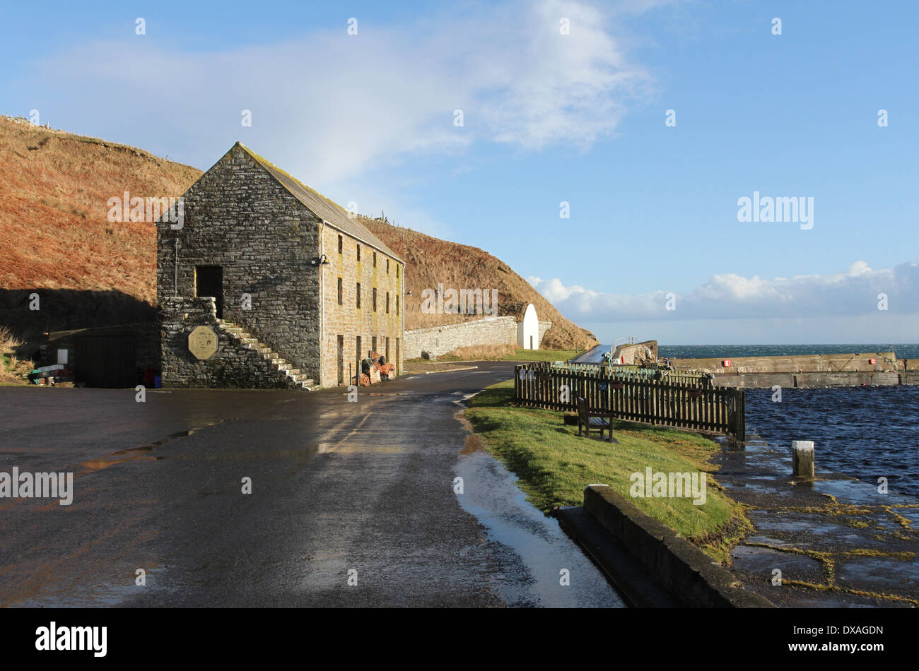 Dunbeath harbour hi-res stock photography and images - Alamy