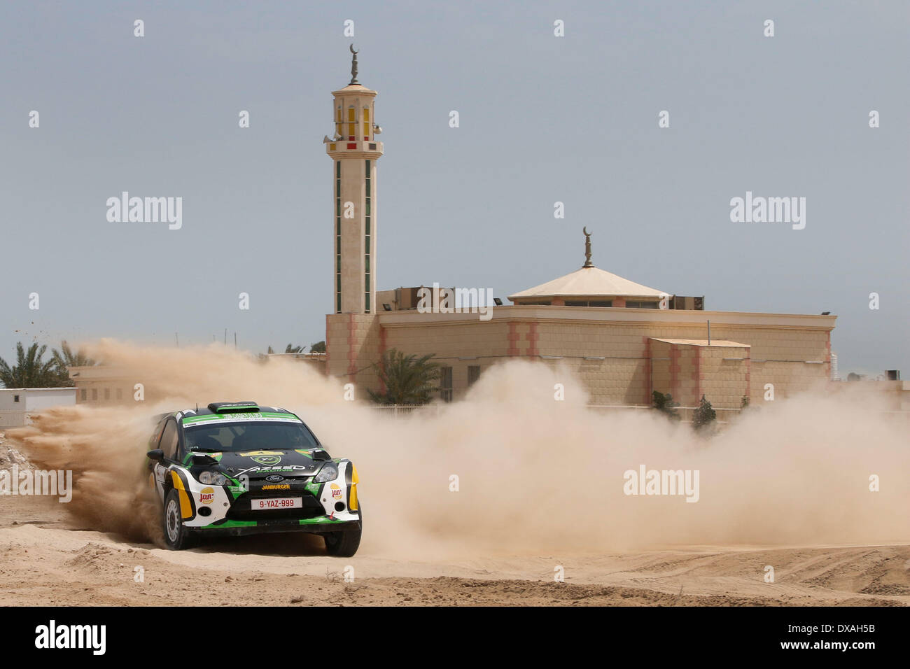 Kuwait City, Kuwait. 21st Mar, 2014. The International Rally of Kuwait ...