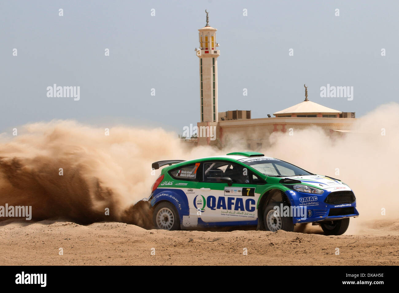 Kuwait City, Kuwait. 21st Mar, 2014. The International Rally of Kuwait ...