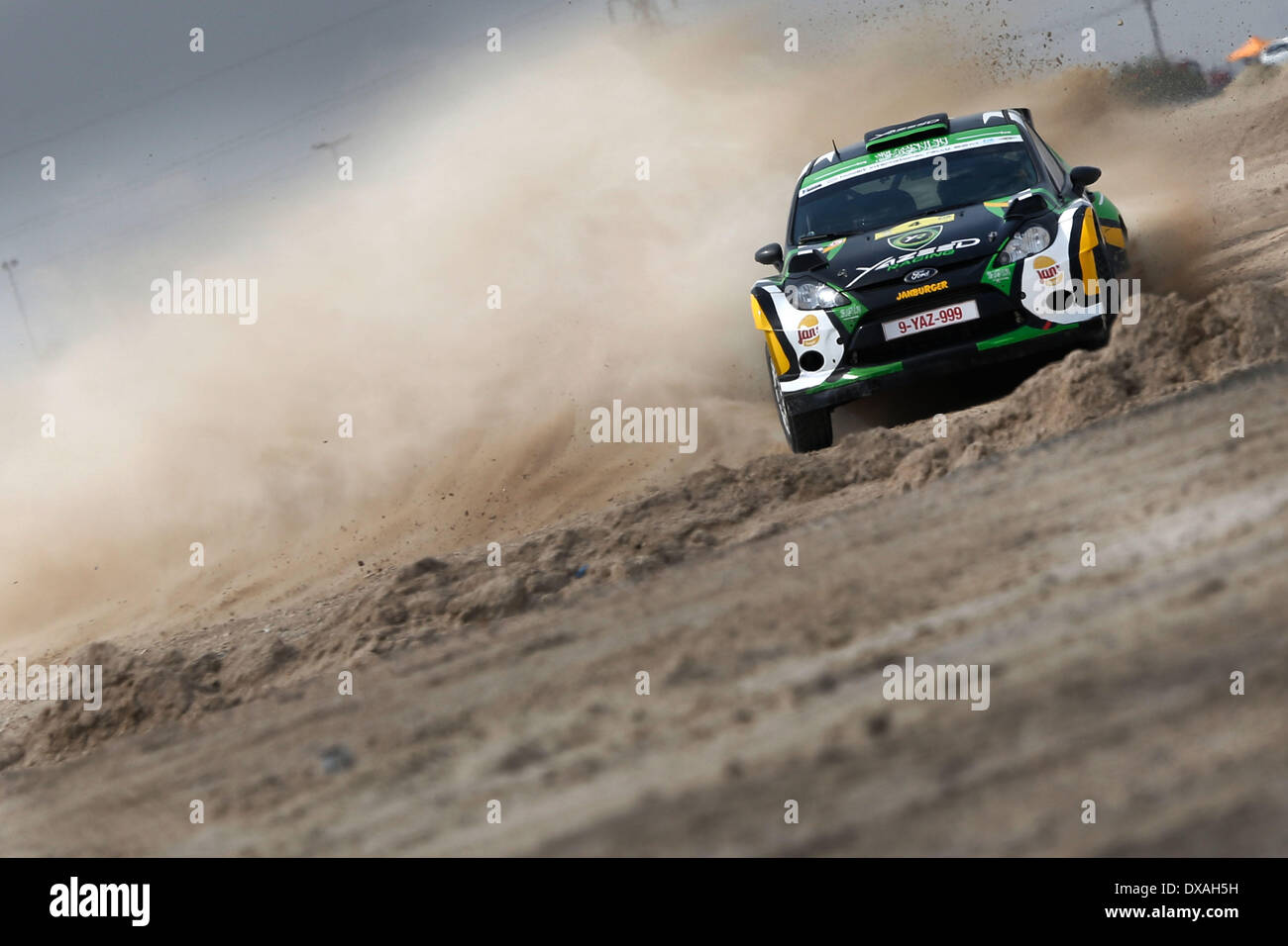 Kuwait City, Kuwait. 21st Mar, 2014. The International Rally of Kuwait ...
