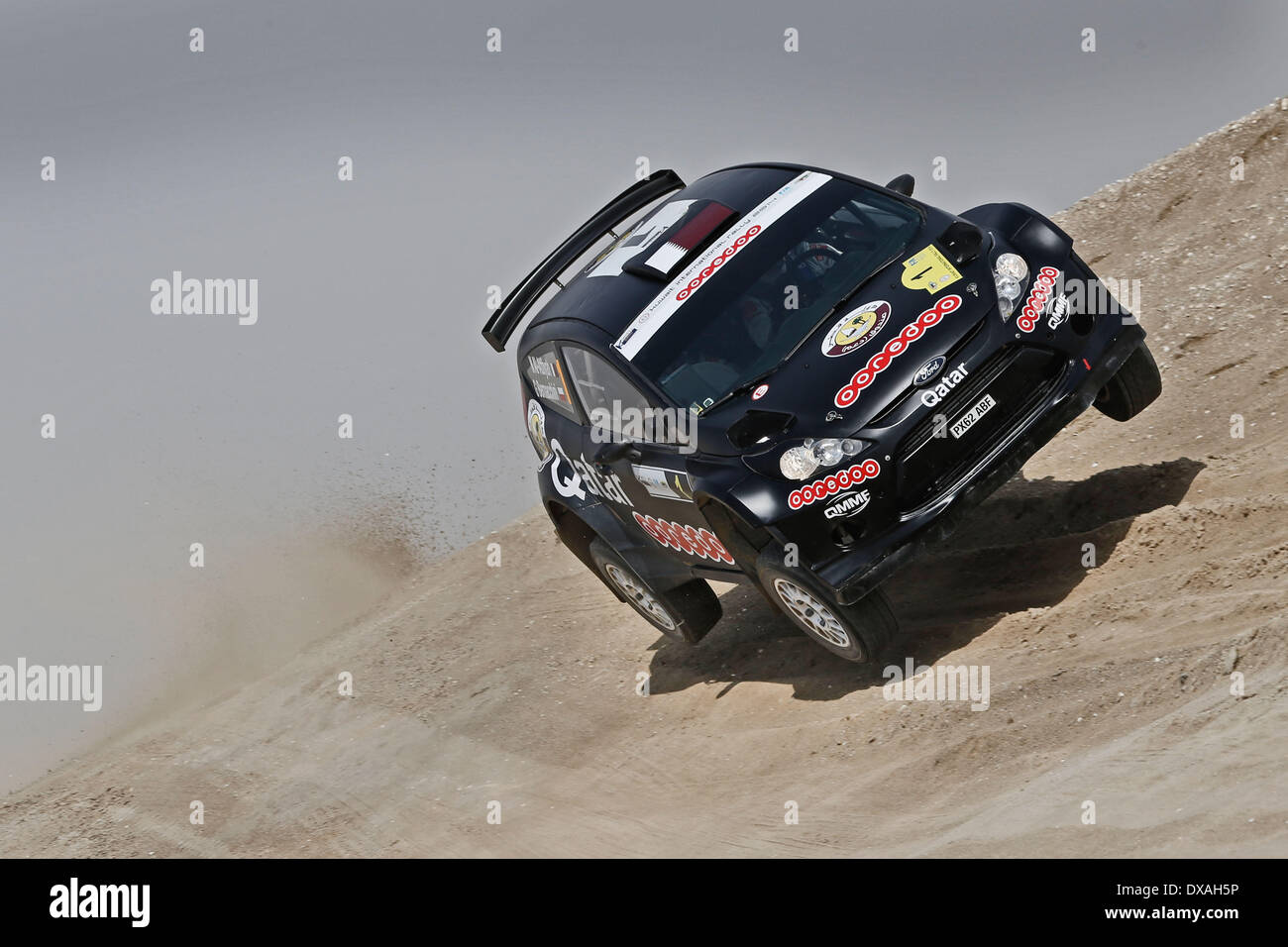 Kuwait City, Kuwait. 21st Mar, 2014. The International Rally of Kuwait ...