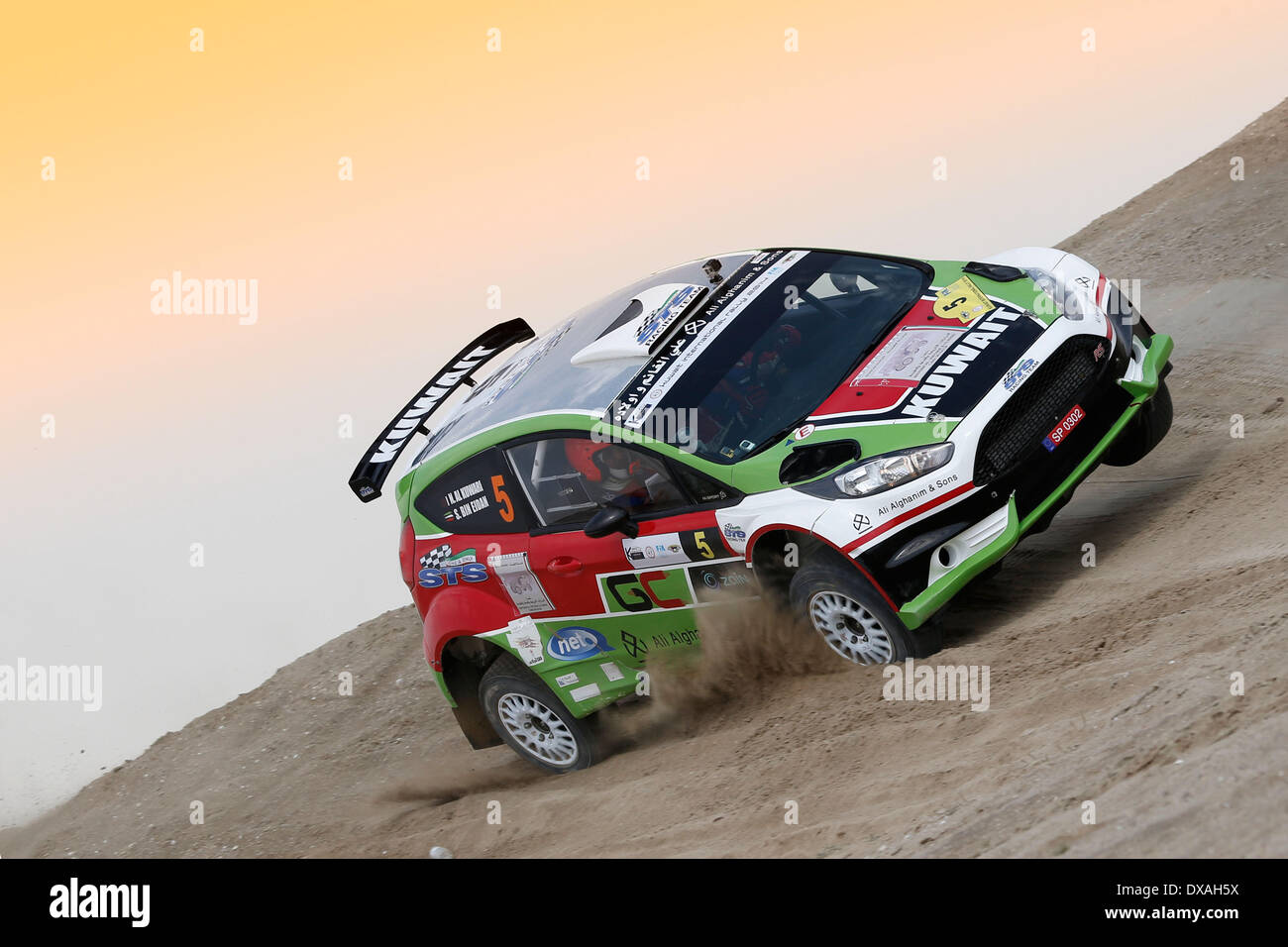 Kuwait City, Kuwait. 21st Mar, 2014. The International Rally of Kuwait ...