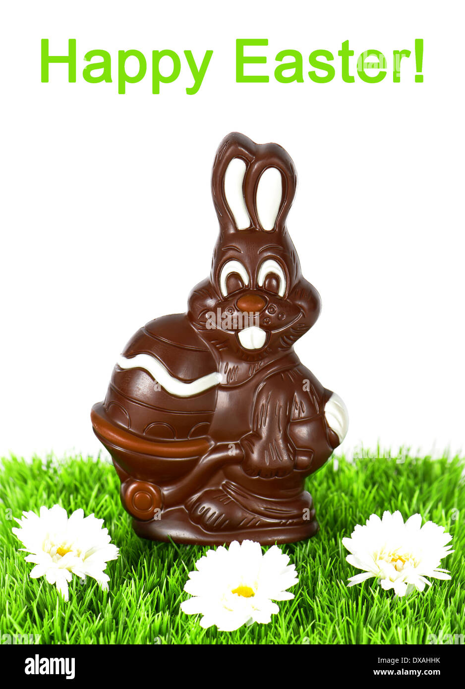 Happy Easter Chocolate Bunny