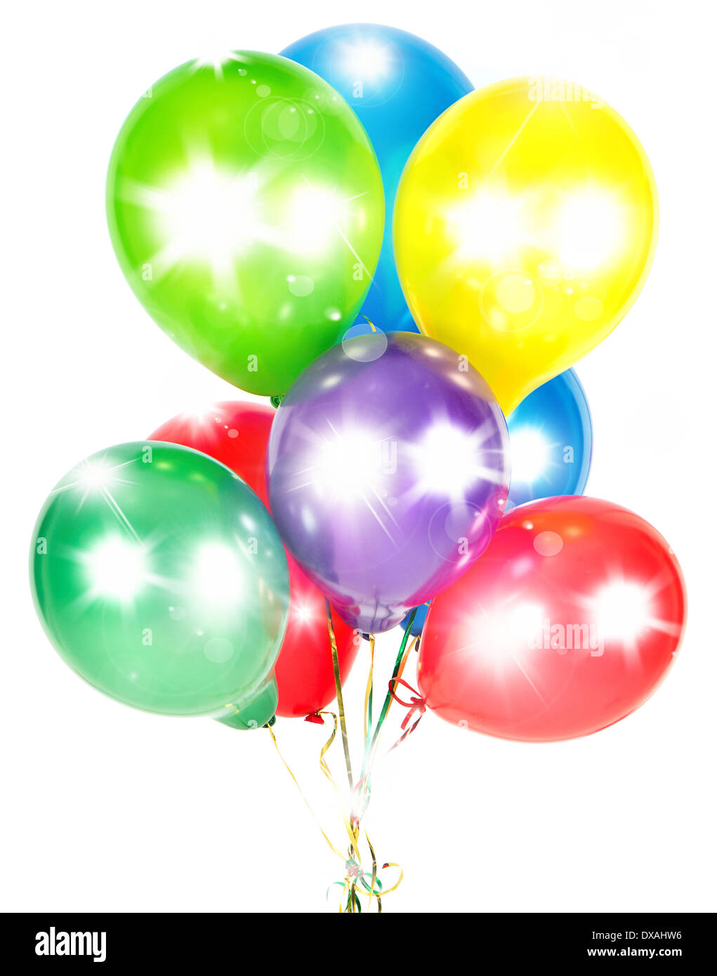 colorful balloons. party decoration Stock Photo - Alamy
