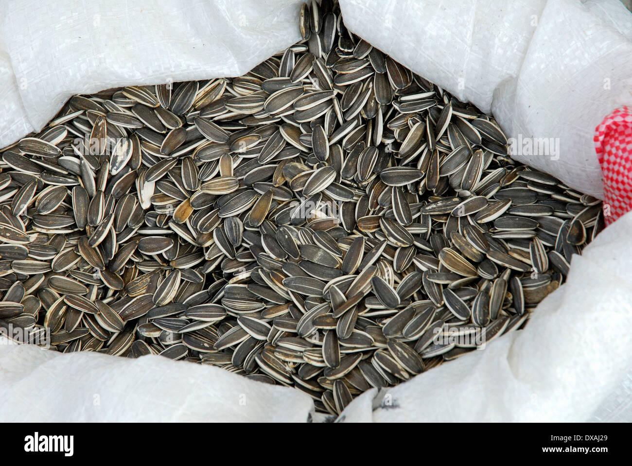 Sack of sunflower seeds hi-res stock photography and images - Alamy