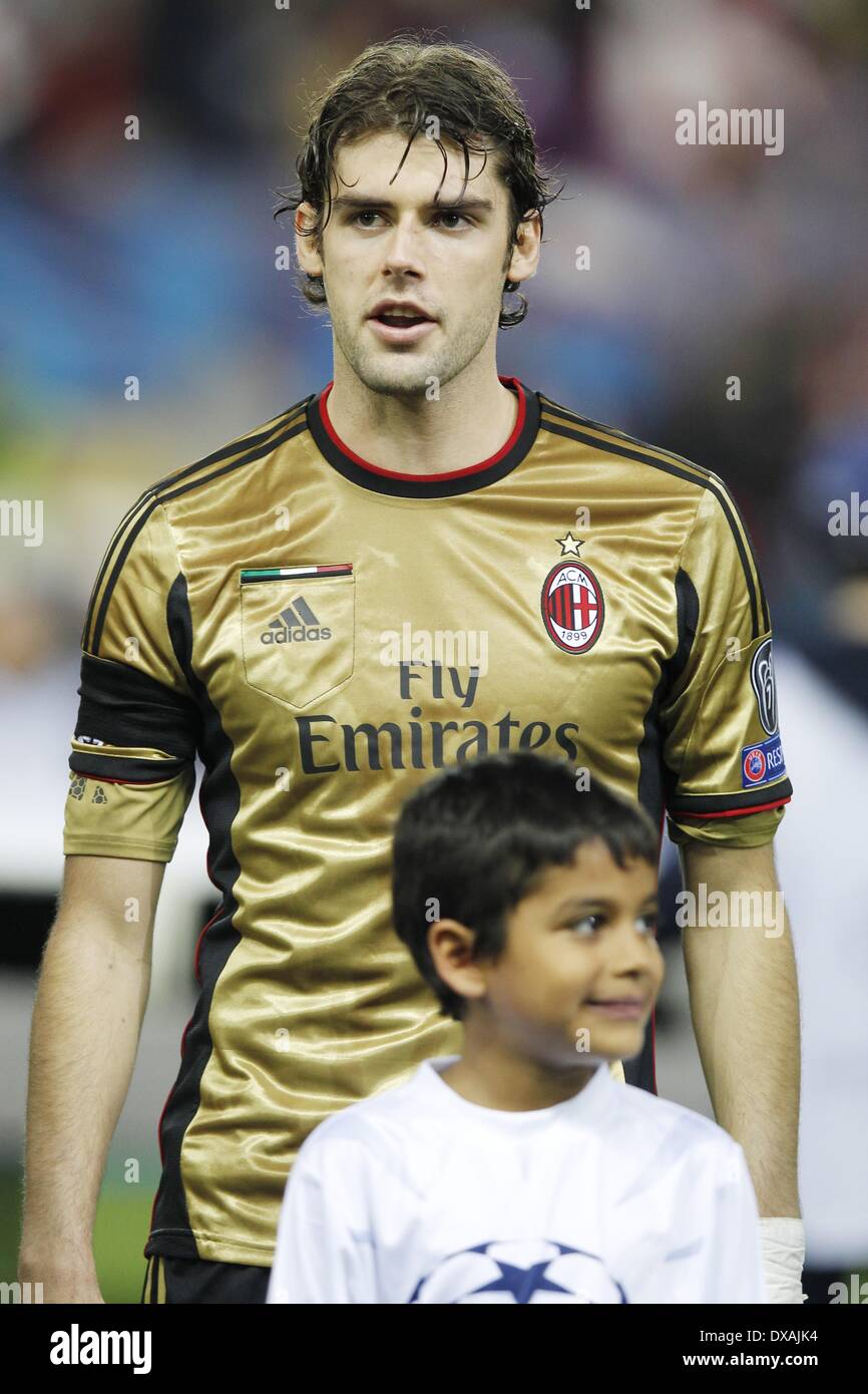 Madrid, Spain. 11th Mar, 2014. Andrea Poli (Milan) Football/Soccer ...