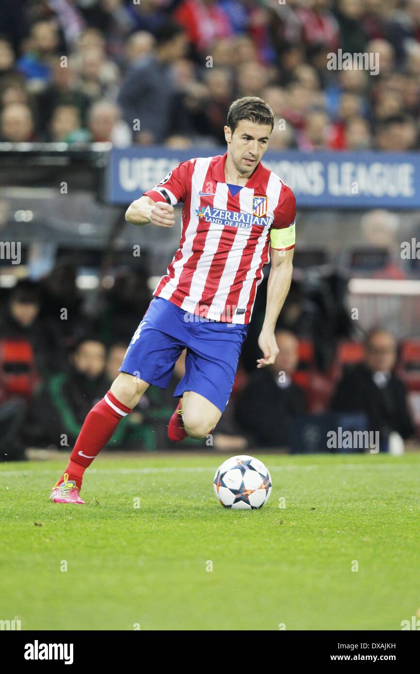 Madrid, Spain. 11th Mar, 2014. Gabi (Atletico) Football/Soccer : UEFA ...