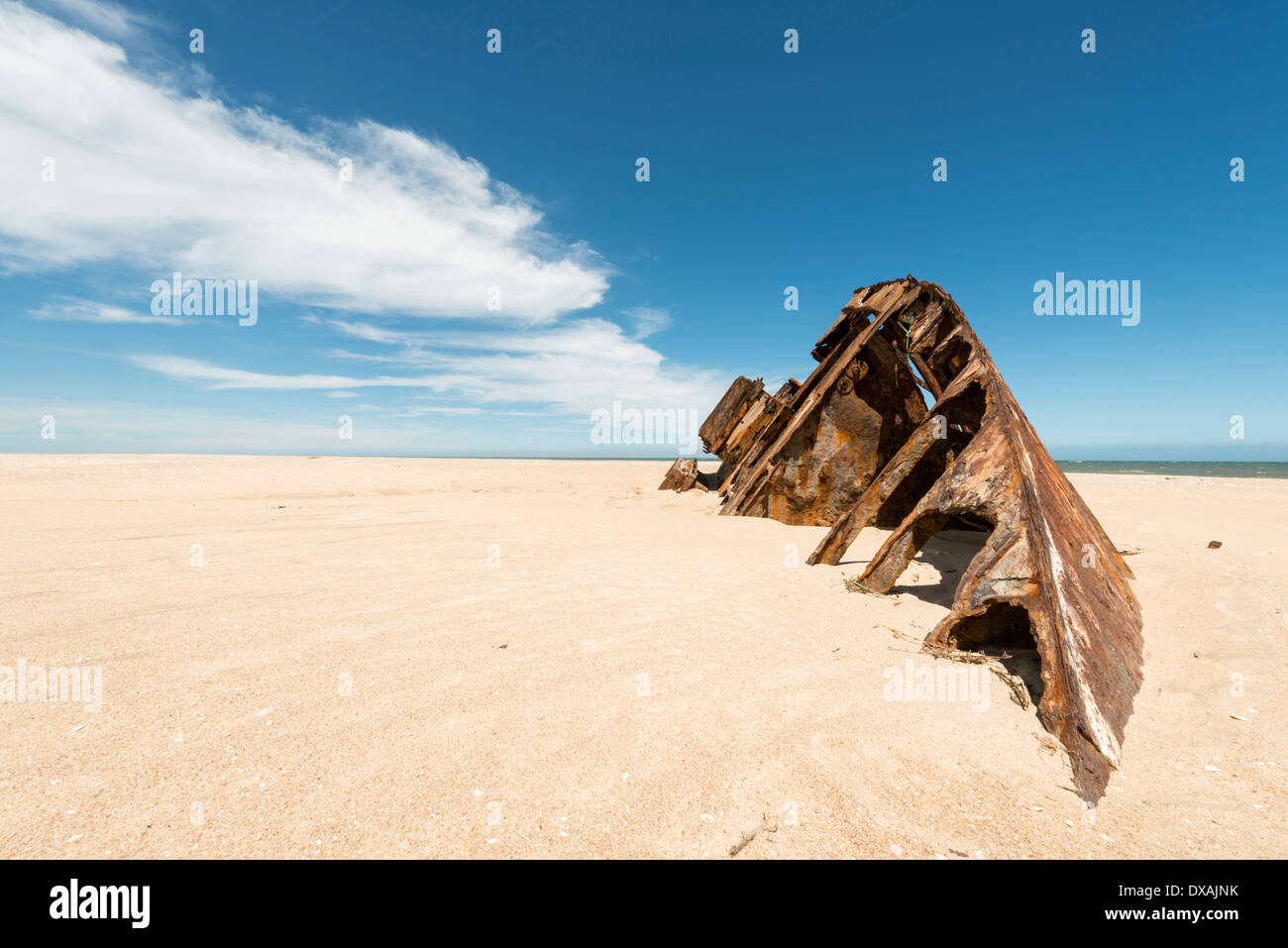 El Barco Beach in La Pedrera Uruguay, popular with the surfing ...