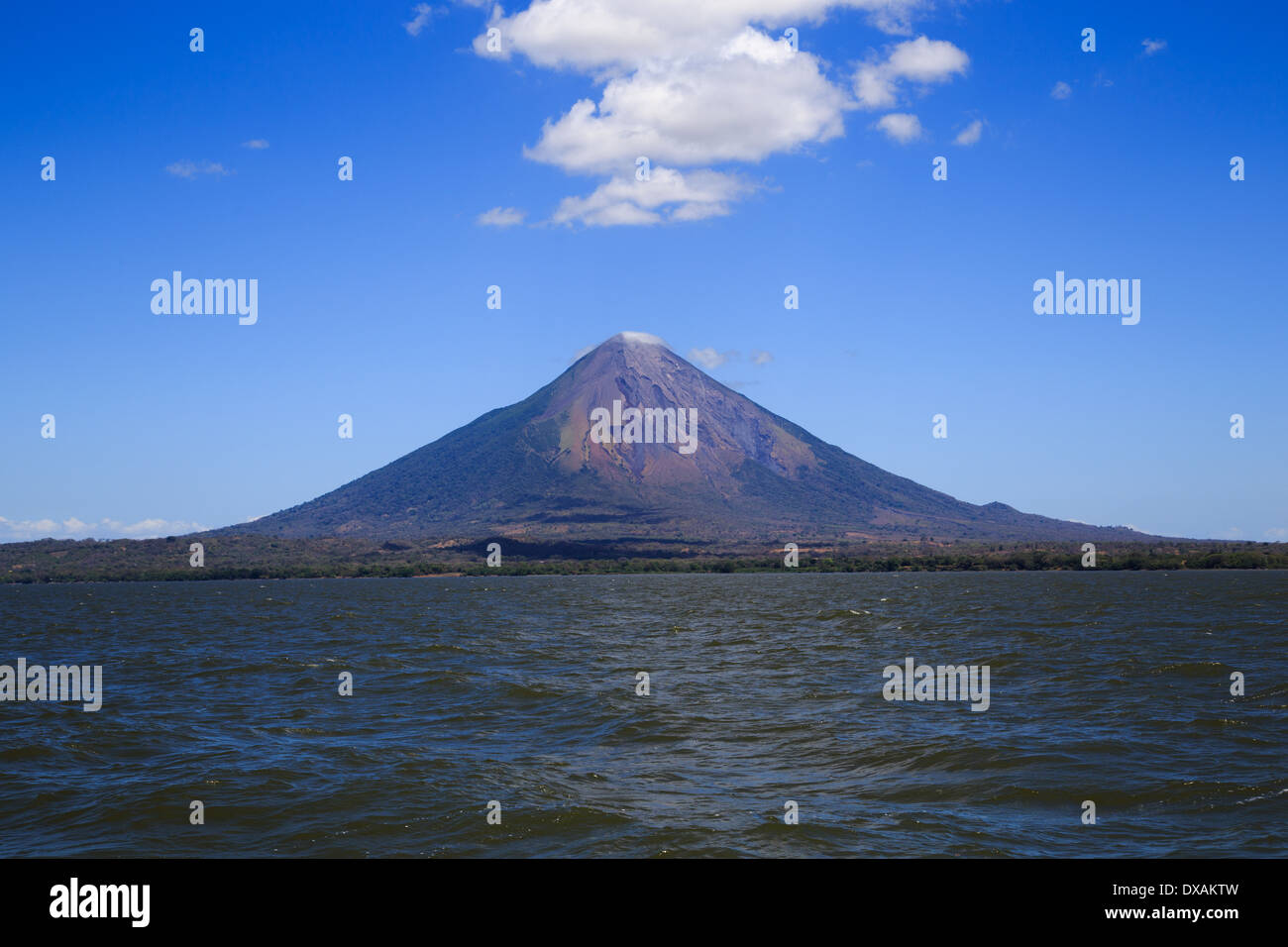 Ometepe volcano view Stock Photo - Alamy
