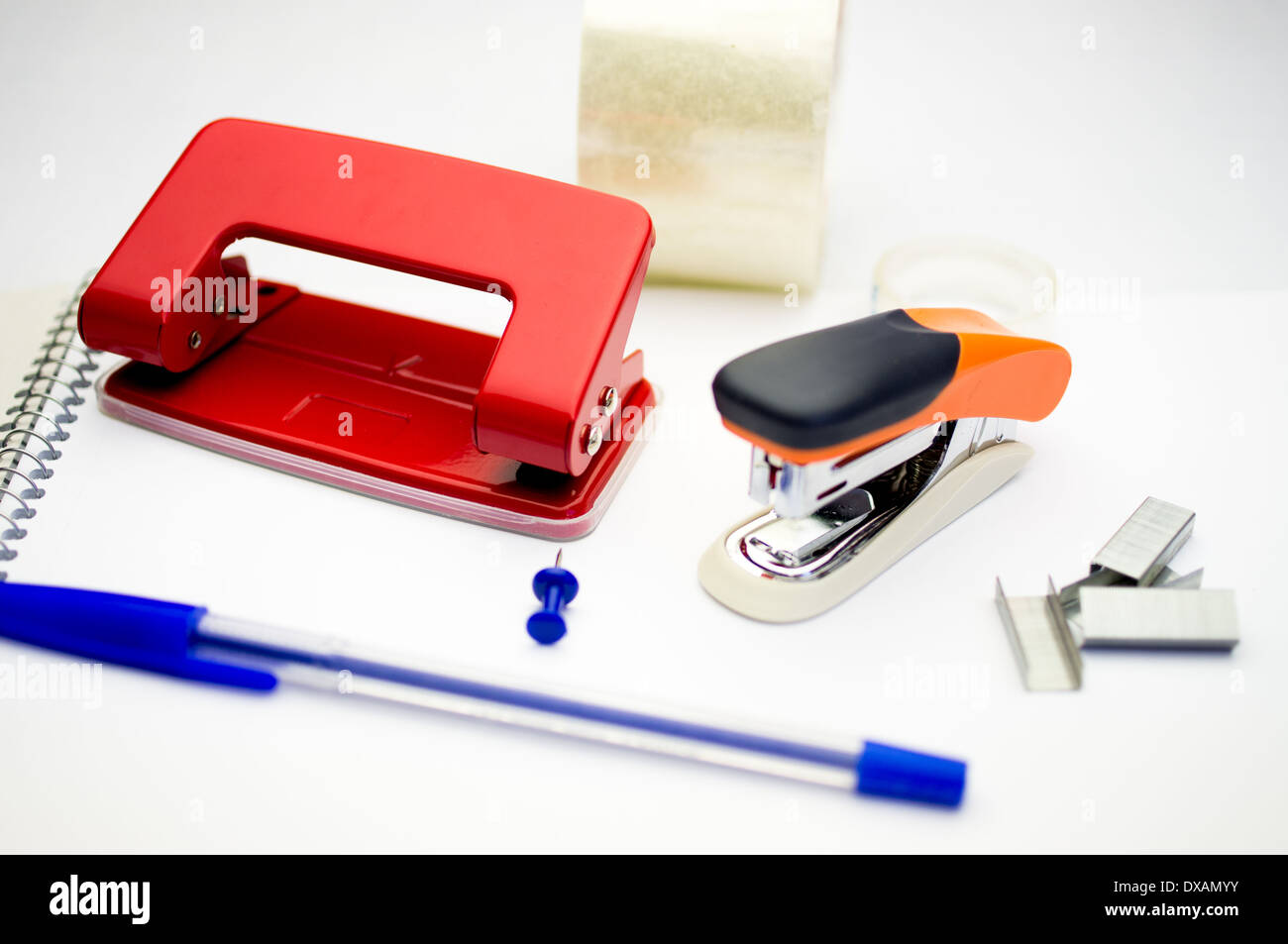 Hole punch stationery hi-res stock photography and images - Alamy