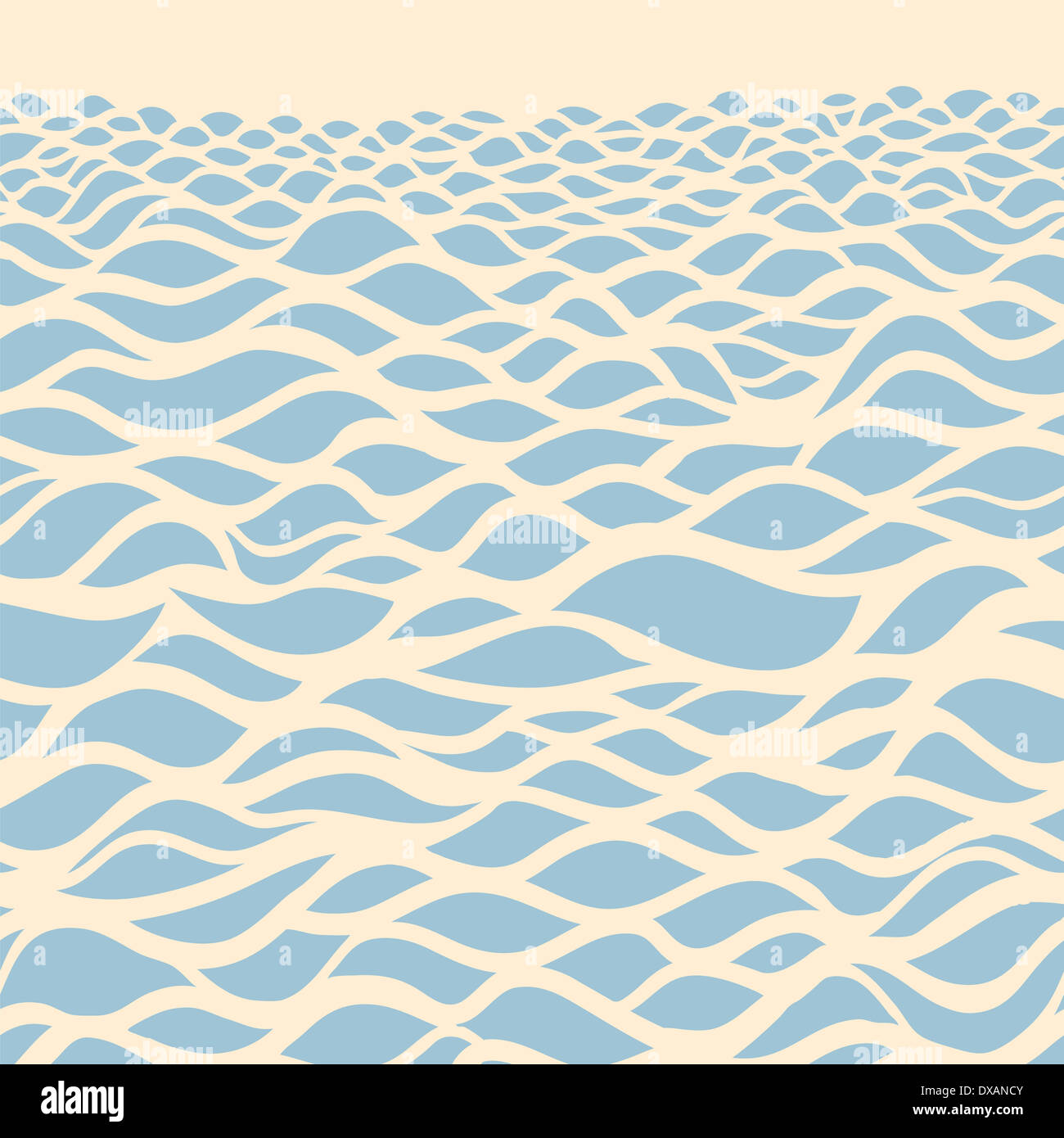 Sea background. Hand drawn vector illustration Stock Photo - Alamy