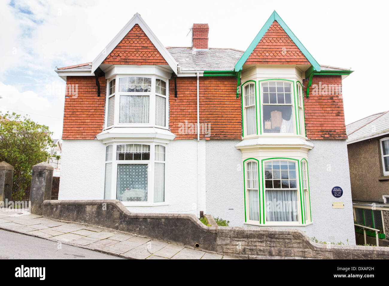 Dylan thomas swansea hi-res stock photography and images - Alamy