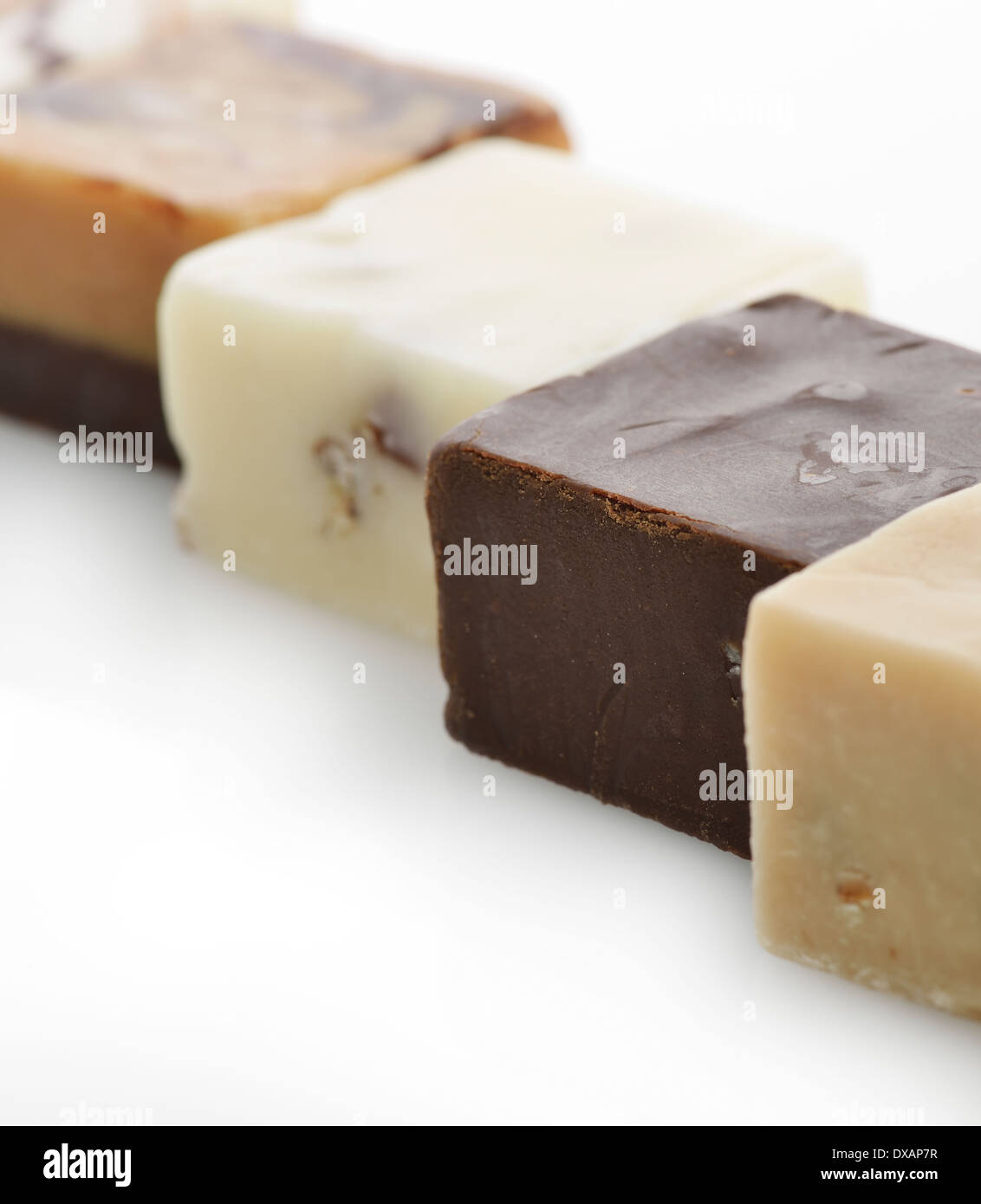 Chocolate fudge squares hi-res stock photography and images - Alamy