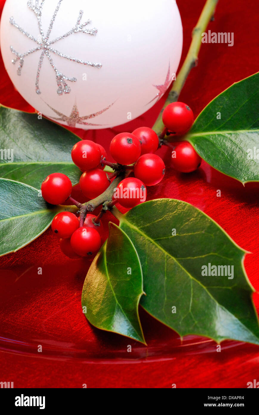 Holly balls hi-res stock photography and images - Alamy