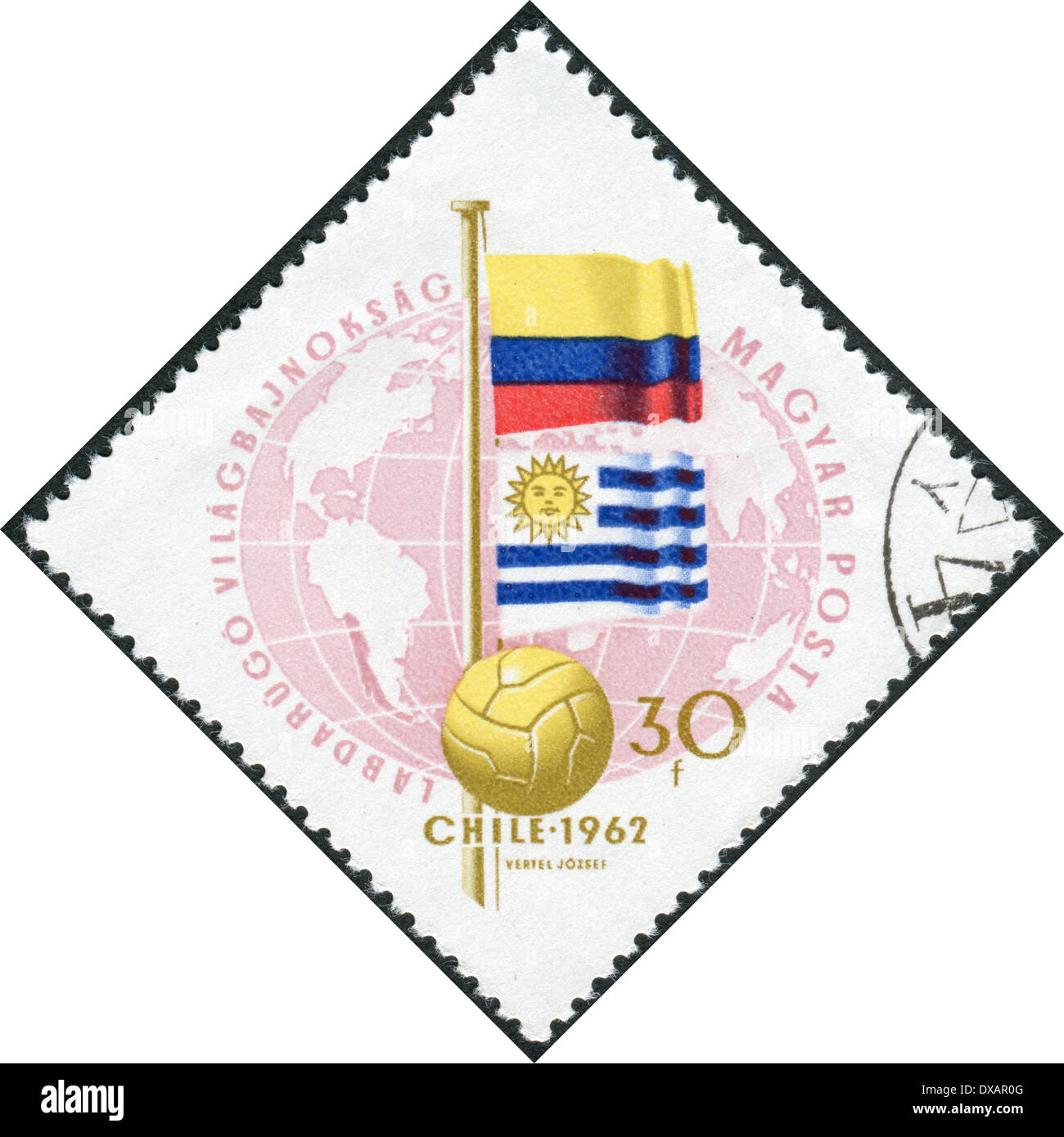 Postage stamp chile hi-res stock photography and images - Alamy