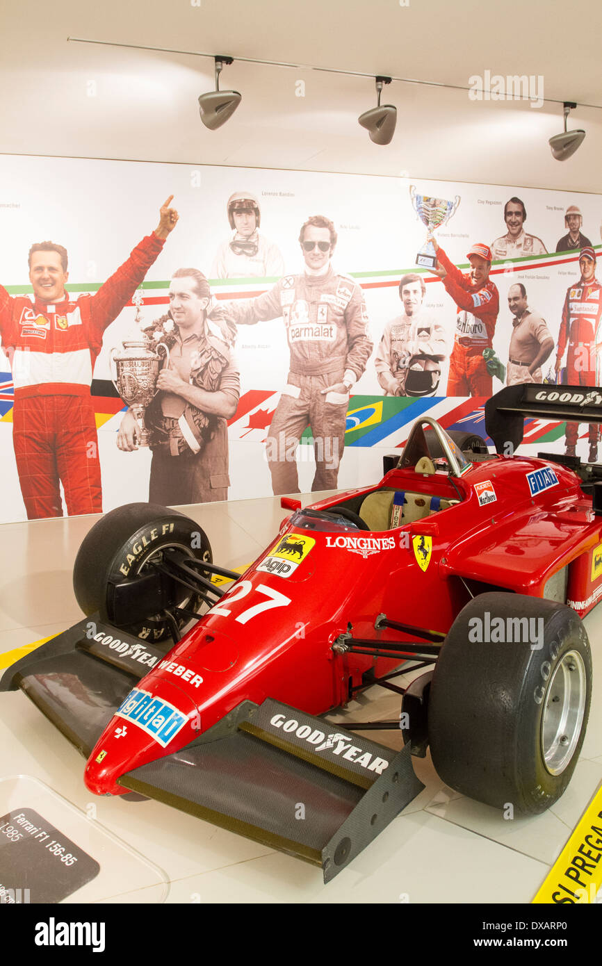 Ferrari f1 ferrari museum hi-res stock photography and images - Alamy
